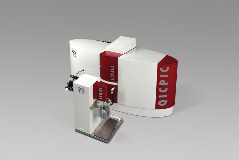 QICPIC: Combined Analysis ot Particle Size and Shape