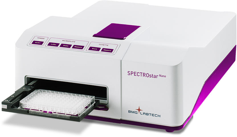 Microplate Reader and Spectrometer - SPECTROstar Nano