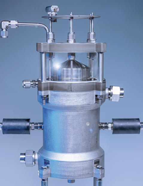 Microreactor for synthesis with Grignard reagents