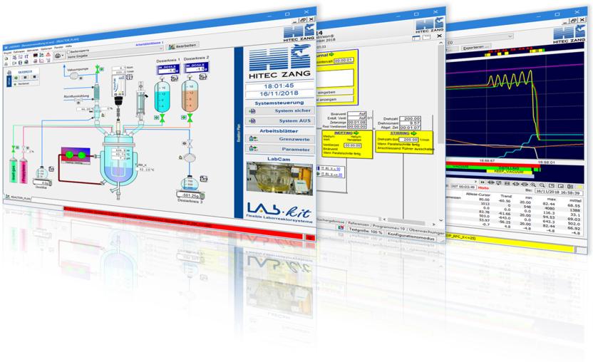 Lab automation for laboratories and pilot plants