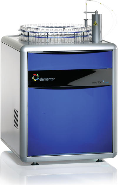 TOC Analyzer for solid or aqueous samples - vario TOC series