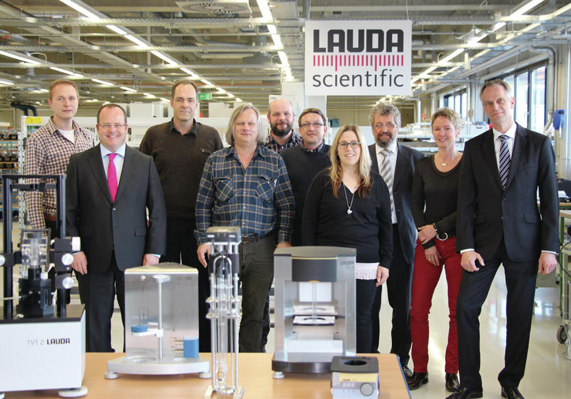 Fundación de LAUDA Scientific GmbH como empresa autónoma para equipos ...
