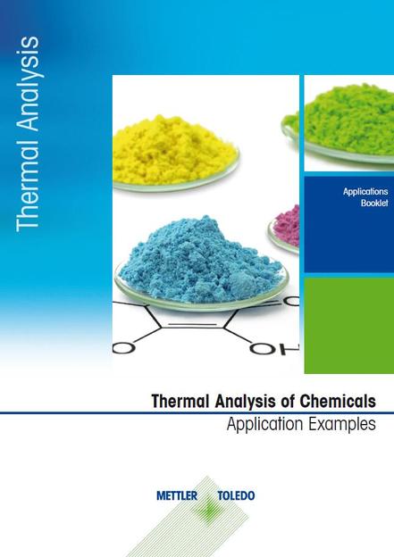 Thermal Analysis Techniques for the Chemical Industry – Theory and ...
