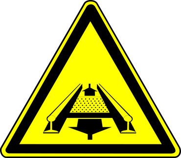 Warnschilder, Warnzeichen, Warnsymbole nach DIN 4844-2